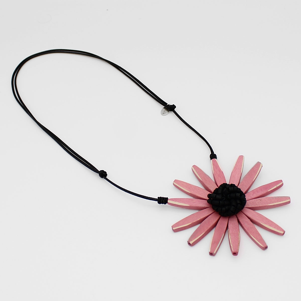 Pink Amaya Flower Statement Necklace Sylca Designs