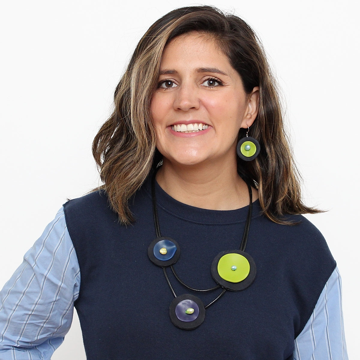 Lime Inga Necklace – Sylca Designs