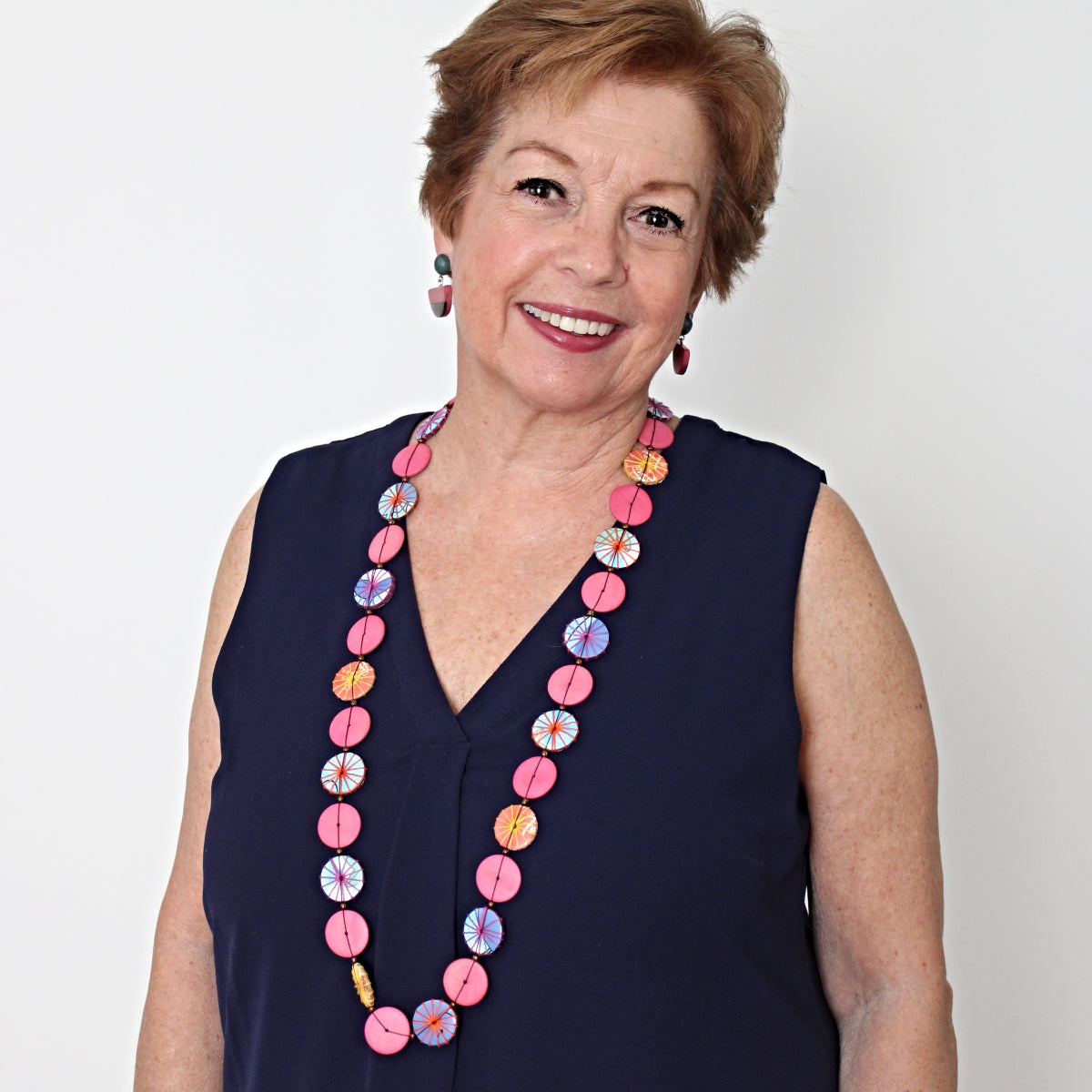 Multi Color Nisha Necklace – Sylca Designs