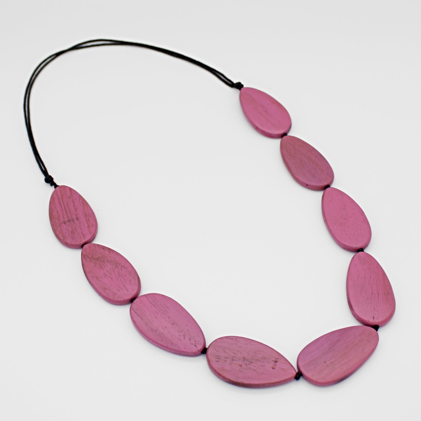 Destiny Pink Teardrop Necklace – Sylca Designs