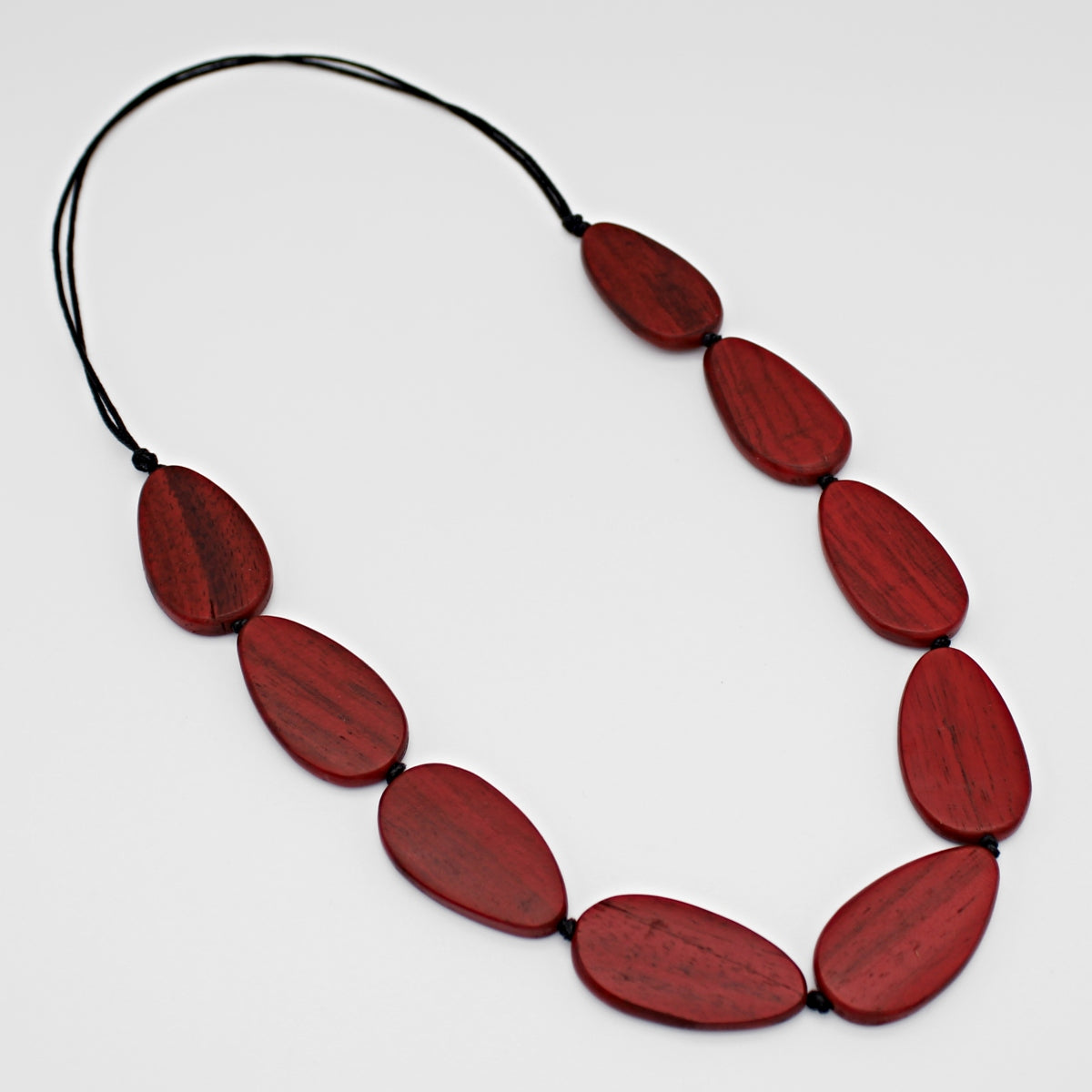 Destiny Red Teardrop Necklace – Sylca Designs