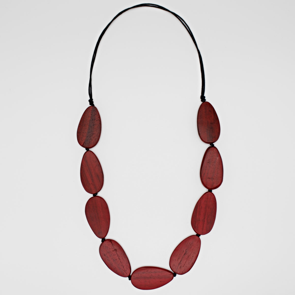 Destiny Red Teardrop Necklace – Sylca Designs