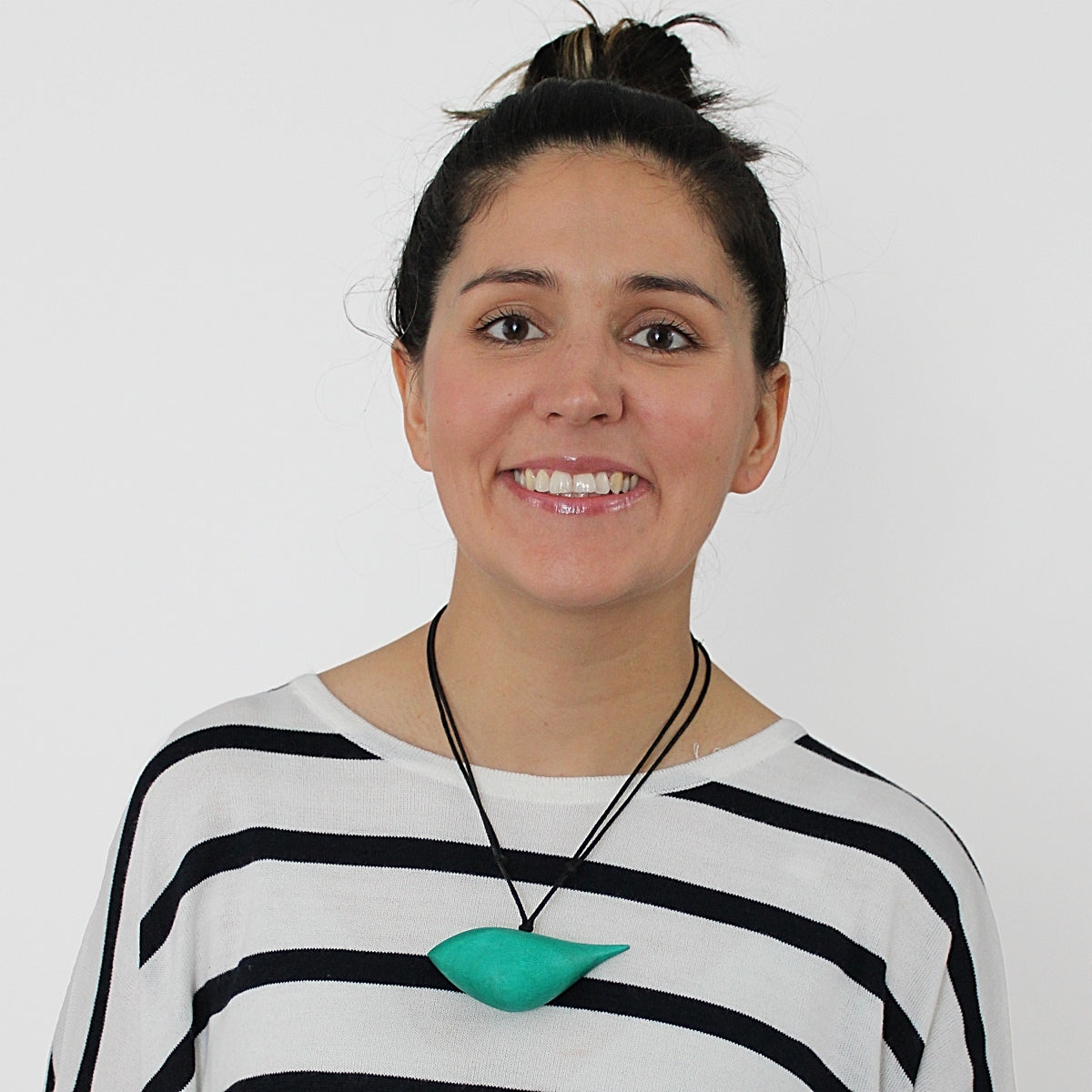 Aqua Robin Pendant Necklace – Sylca Designs